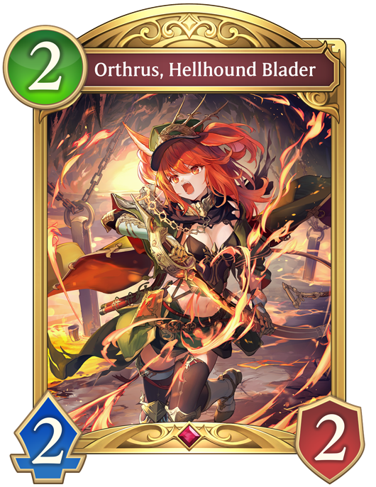Orthrus, Hellhound Blader | Shadowverse: Worlds Beyond | CCG Master