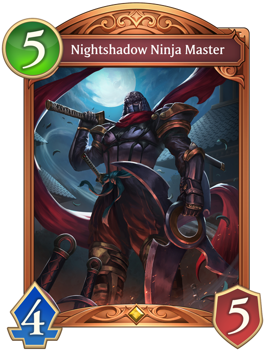 Nightshadow Ninja Master | Shadowverse: Worlds Beyond | CCG Master