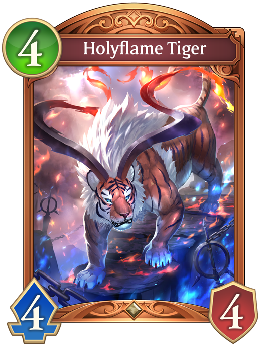Holyflame Tiger | Shadowverse: Worlds Beyond | CCG Master