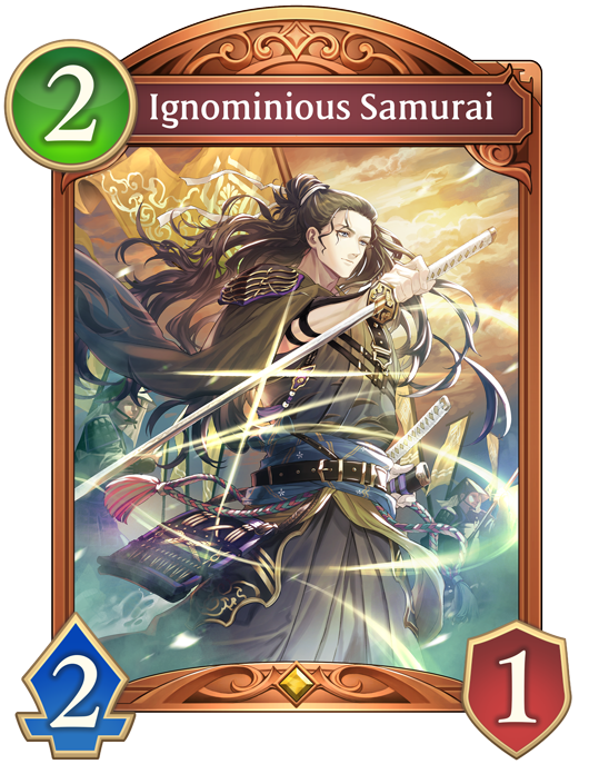 Ignominious Samurai | Shadowverse: Worlds Beyond | CCG Master